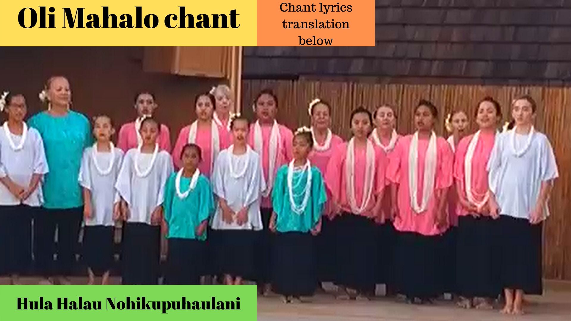 Oli Mahalo - Hawaiian Hula Dance Videos